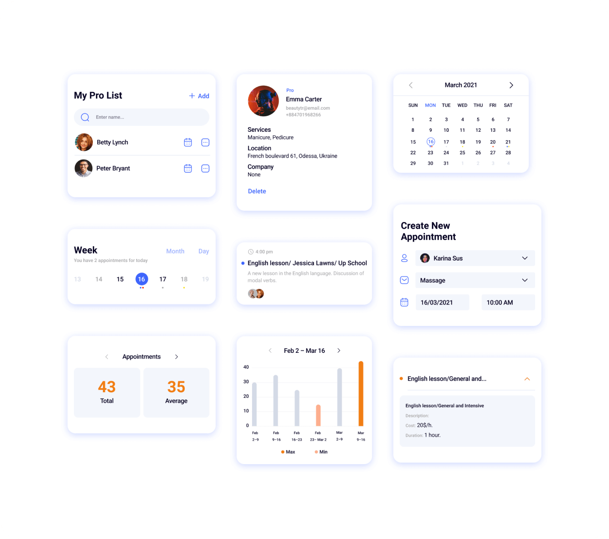 SchedulesPro productivity web app | UpVectory